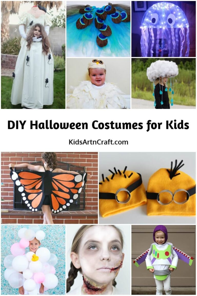 DIY Halloween Costumes for Kids - Kids Art & Craft