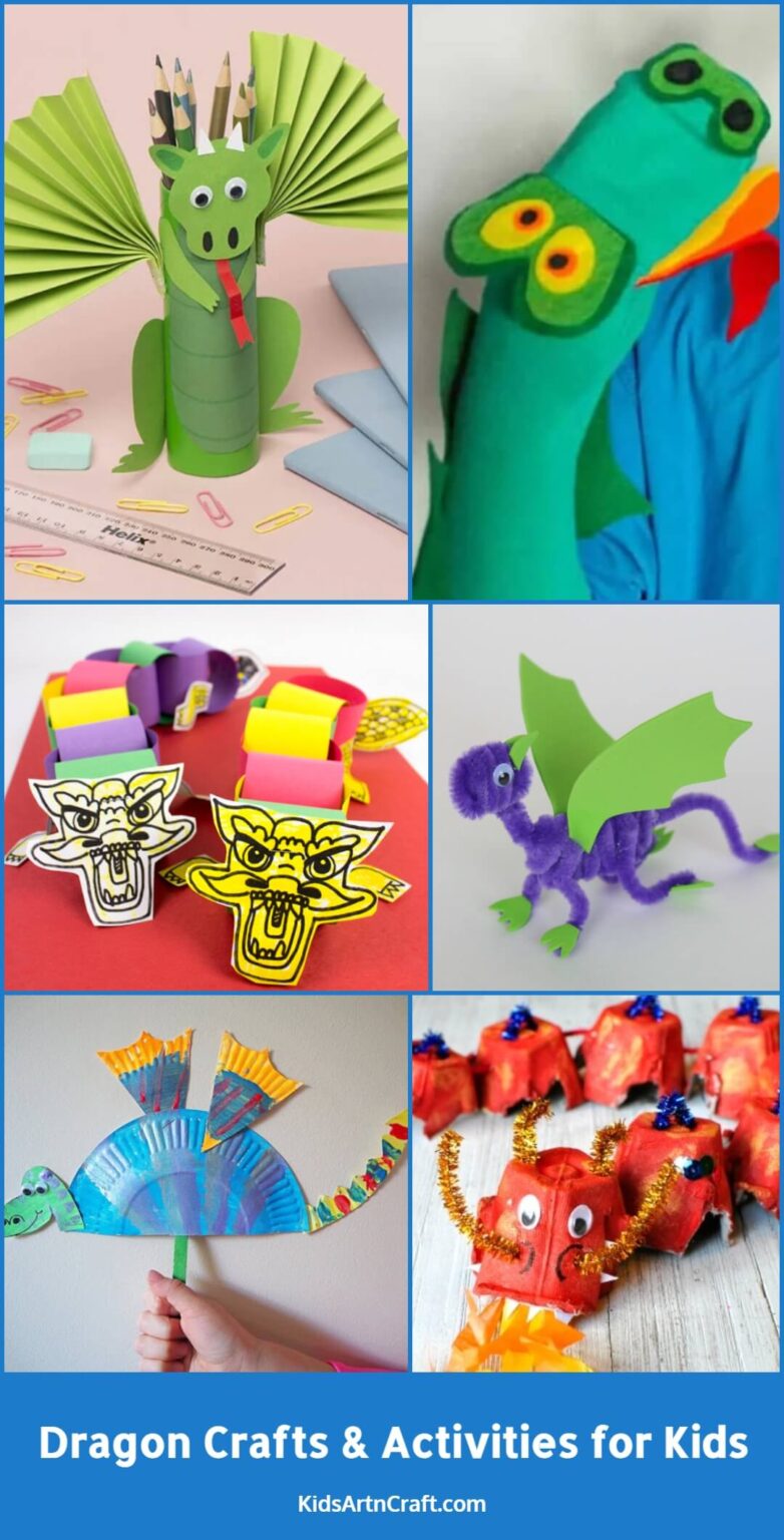 Dragon Crafts & Activities for Kids - Kids Art & Craft