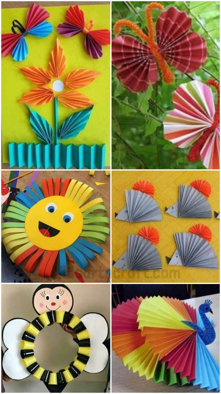 Easy Animal Paper Craft Ideas for Kids - Kids Art & Craft