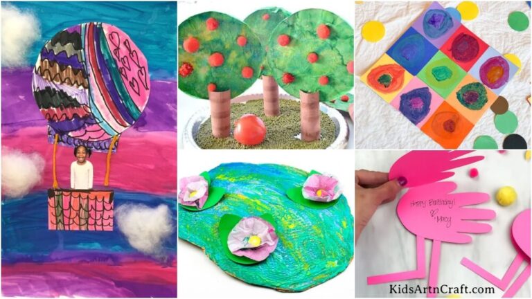 Easy First Grade Art Projects - Kids Art & Craft