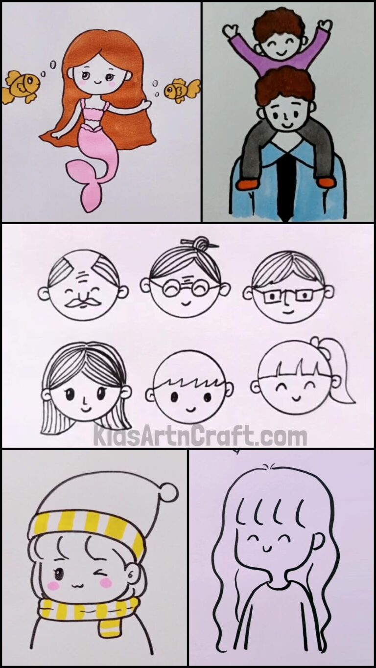 Easy Peasy & Fun Drawing For Kids - Kids Art & Craft