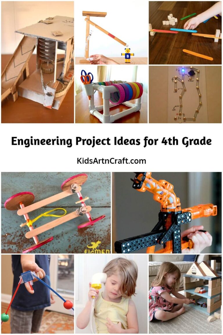 Engineering Project Ideas for 4th Grade - Kids Art & Craft
