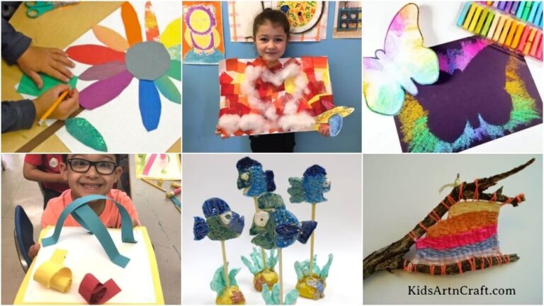 First Grade Art Projects for Kids - Kids Art & Craft