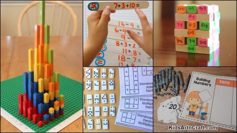First Grade Math Games and Activities - Kids Art & Craft