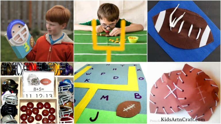 Football Crafts & Activities for Kids - Kids Art & Craft