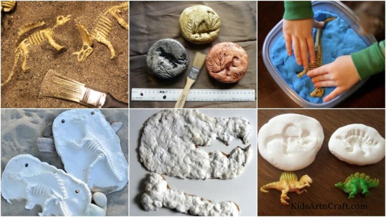 Fossil Craft Ideas For Kids To Make - Kids Art & Craft