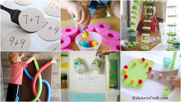 Fun Math Activities for Kids - Kids Art & Craft