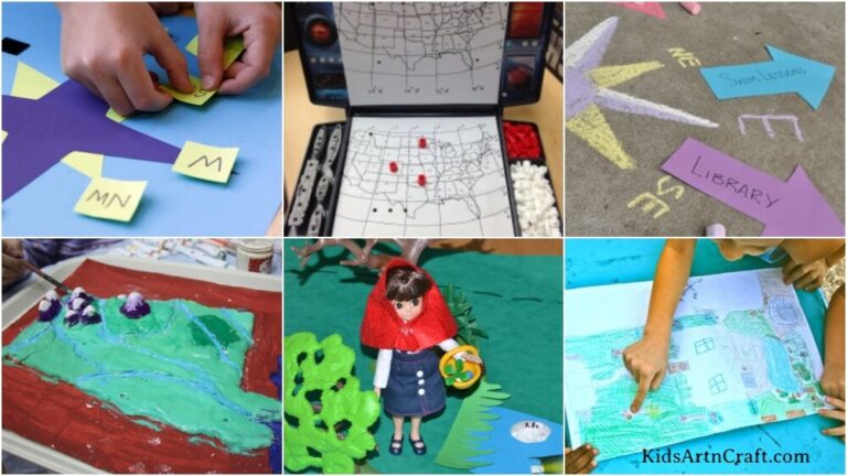 Fun Map Activities for Kids - Kids Art & Craft