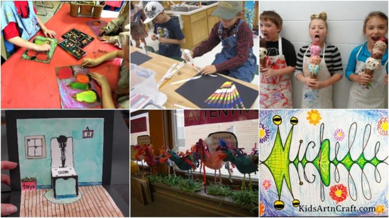 Grade Art Projects for 3rd Grade - Kids Art & Craft