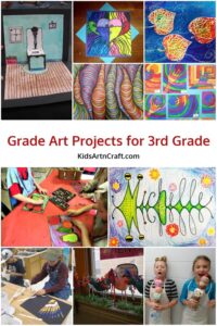 Grade Art Projects for 3rd Grade - Kids Art & Craft