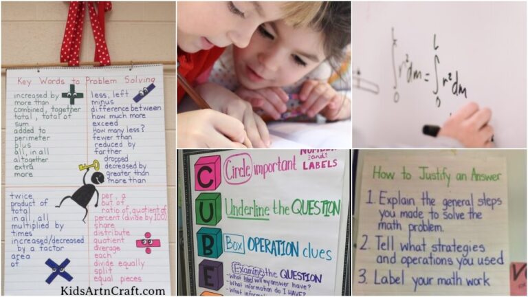How to Help Your Kids With Word Math Problems - Kids Art & Craft