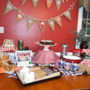 Indoor Camping Party Ideas - Kids Art & Craft