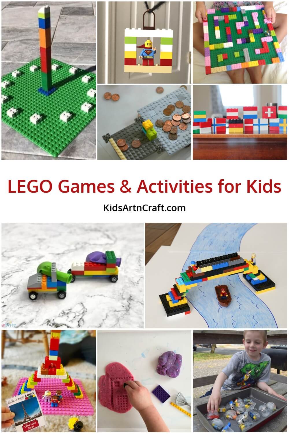 LEGO Games & Activities for Kids - Kids Art & Craft