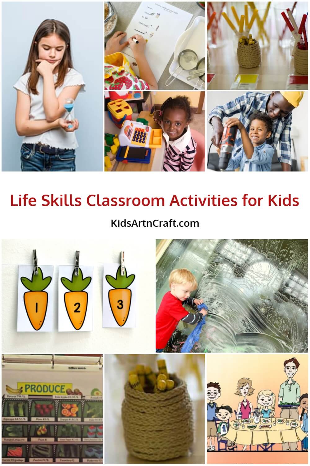Life Skills Classroom Activities for Kids - Kids Art & Craft