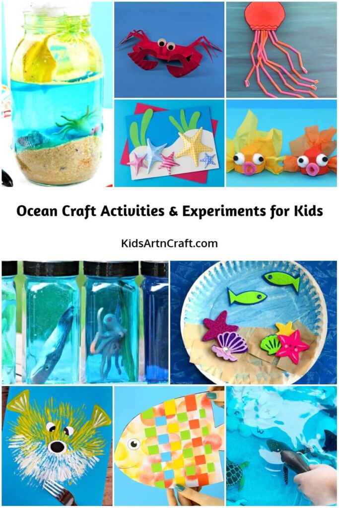 Ocean Craft Activities & Experiments for Kids - Kids Art & Craft