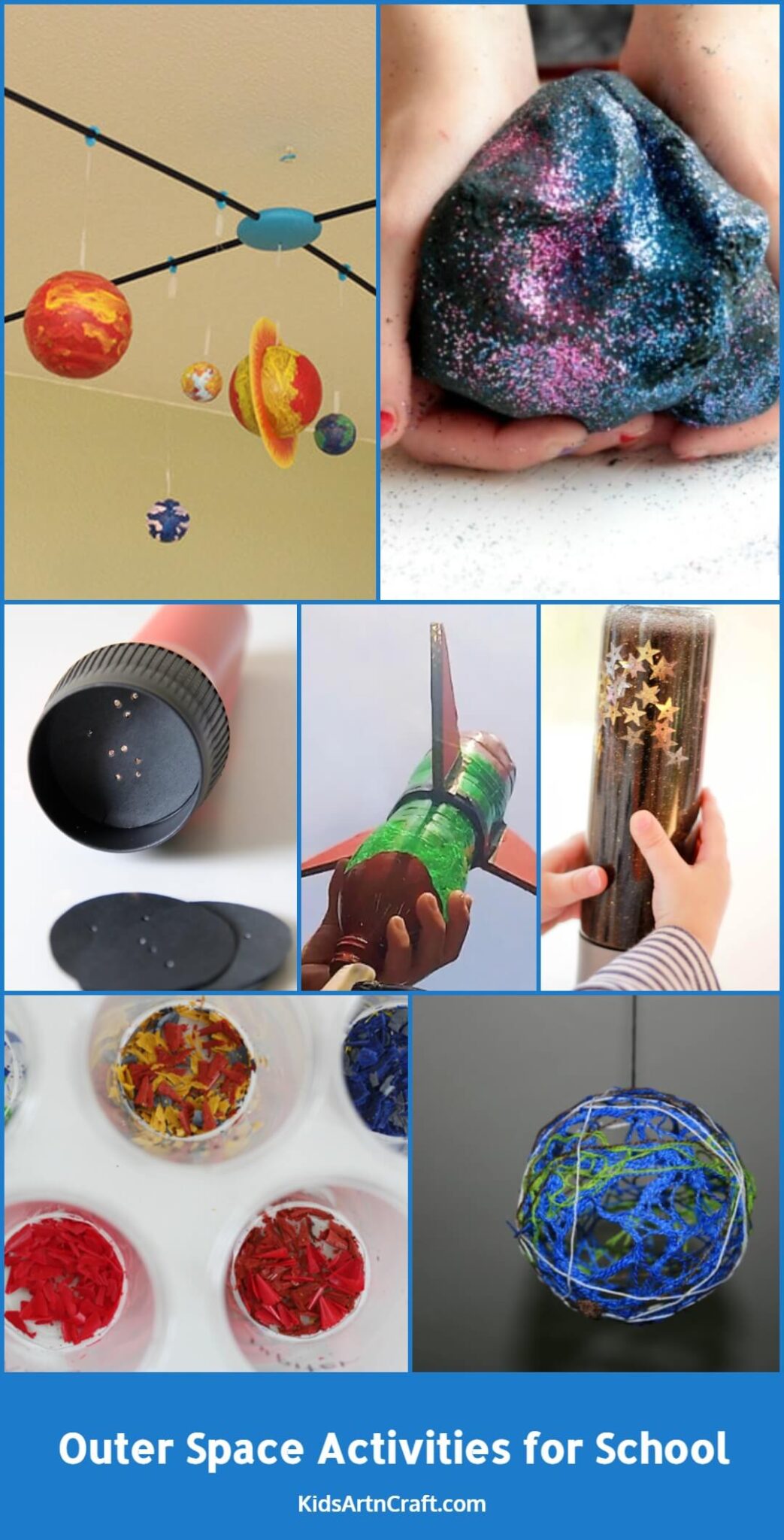Outer Space Activities for School - Kids Art & Craft
