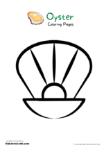 Oyster Coloring Pages For Kids – Free Printables - Kids Art & Craft