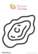 Oyster Coloring Pages For Kids – Free Printables - Kids Art & Craft