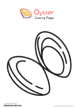 Oyster Coloring Pages For Kids – Free Printables - Kids Art & Craft
