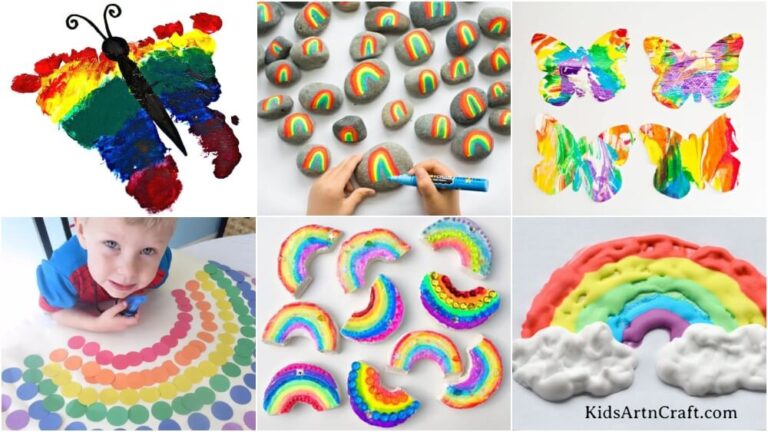 Rainbow Drawing & Painting Ideas - Kids Art & Craft
