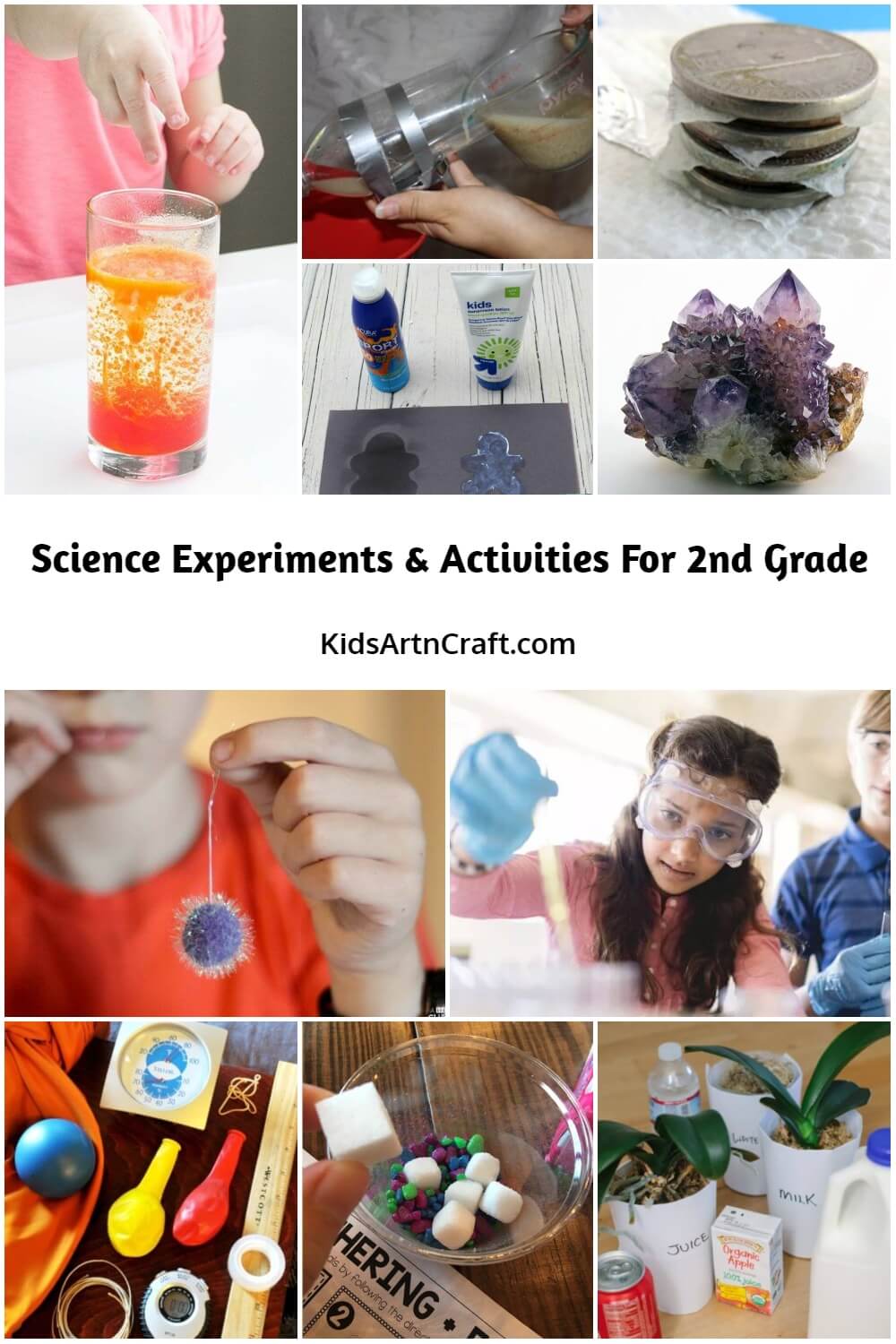 Science Experiments and Activities for 2nd Grade - Kids Art & Craft