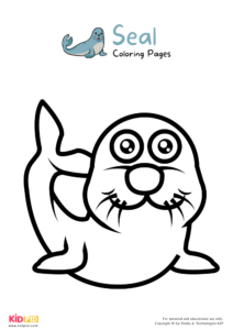 Seal Coloring Pages For Kids – Free Printables - Kids Art & Craft