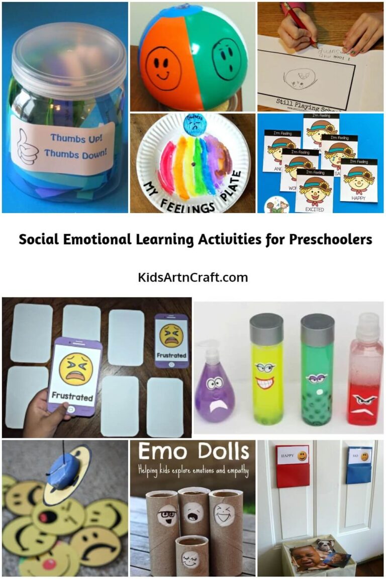 Social Emotional Learning Activities for Preschoolers - Kids Art & Craft