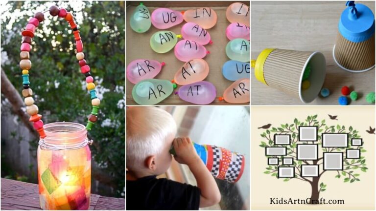 Stay at Home Play Activities for Kids - Kids Art & Craft