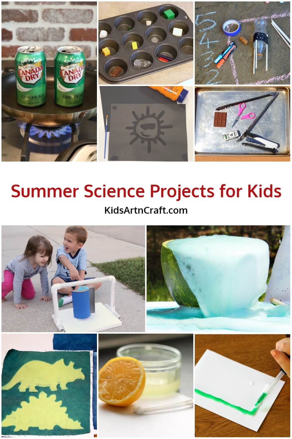 Summer Science Projects for Kids - Kids Art & Craft