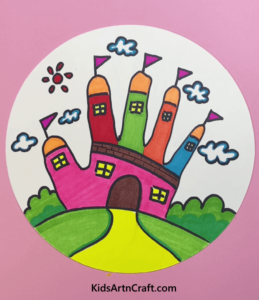 Circular Drawings for Kids with Colors - Kids Art & Craft