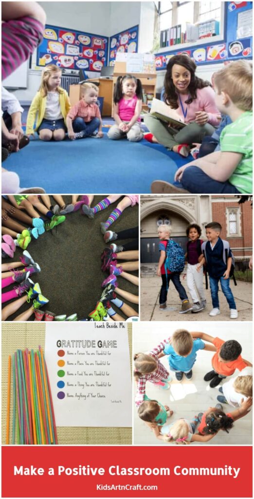 Ways to Make a Positive Classroom Community - Kids Art & Craft