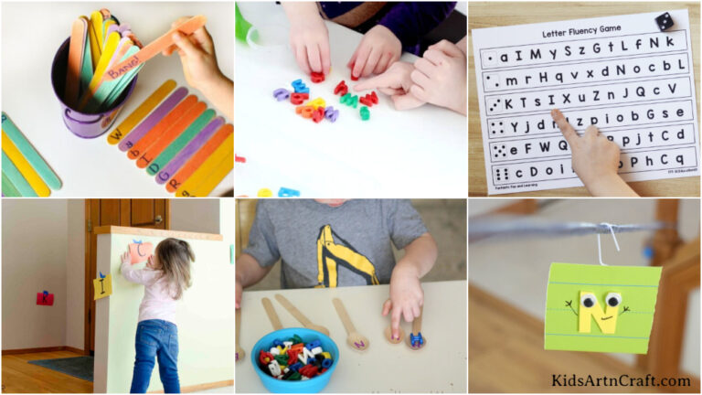 Fun Ways to Teach Letter Recognition - Kids Art & Craft