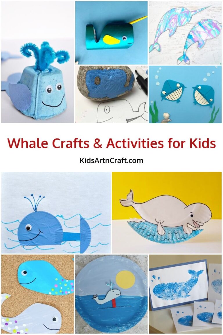 Whale Crafts & Activities for Kids - Kids Art & Craft