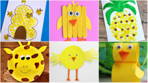 Yellow Crafts For Kids - Kids Art & Craft