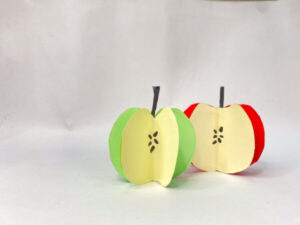 How To Make An Origami Apple With Kids - Kids Art & Craft