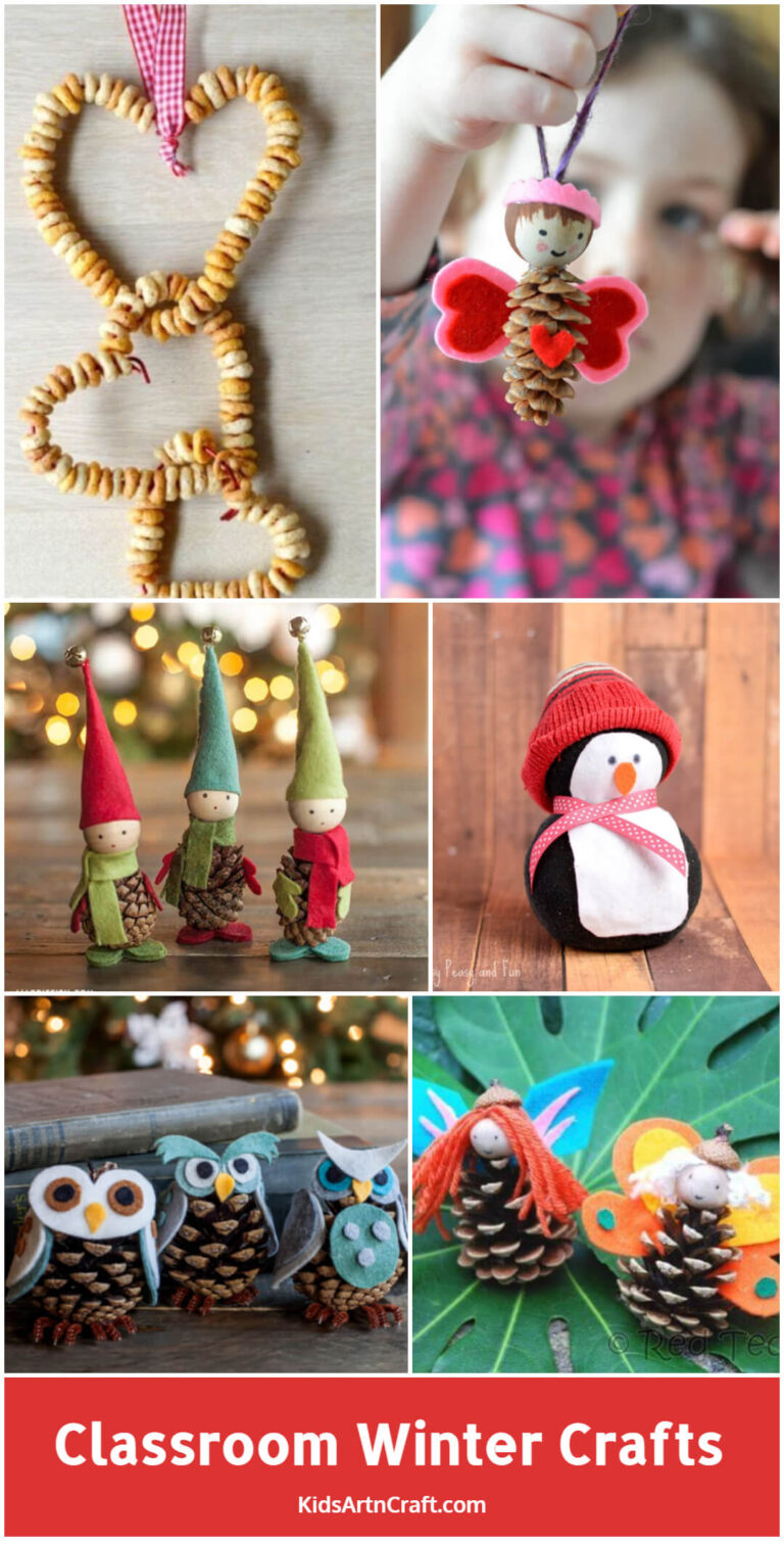 Classroom Winter Crafts for Kids - Kids Art & Craft