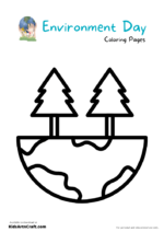 World Environment Day Coloring Pages For Kids – Free Printables - Kids ...