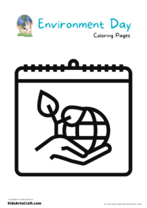 World Environment Day Coloring Pages For Kids – Free Printables - Kids ...