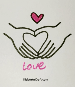 Glitter Drawing Ideas For Kids - Kids Art & Craft