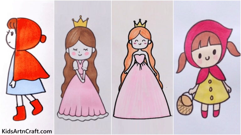 Fictional Character Drawing Ideas for Kids - Kids Art & Craft