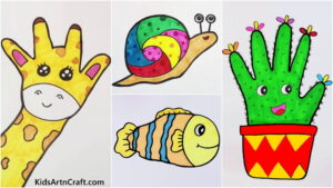 Easy Hand-Art Activities for Kids - Kids Art & Craft