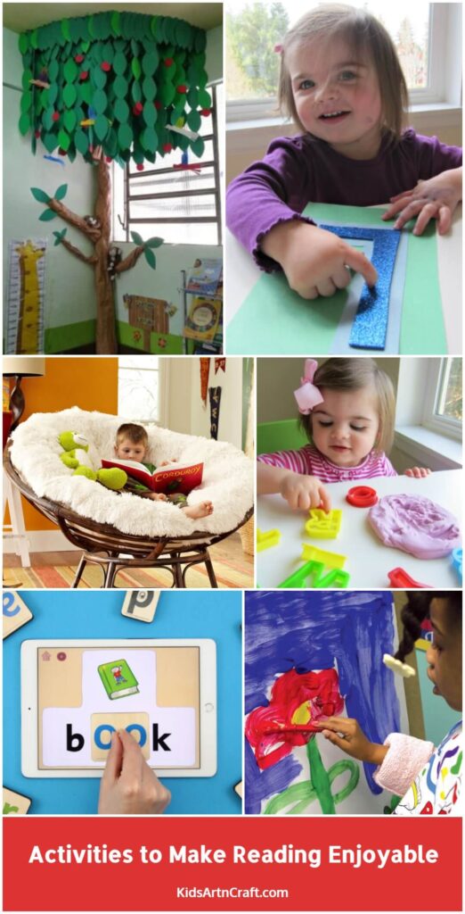 Activities to Make Reading Enjoyable - Kids Art & Craft