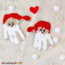 Christmas Handprint Crafts For Kids - Kids Art & Craft