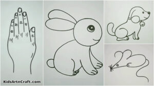 Animal Drawing Activities Ideas For Kids - Kids Art & Craft