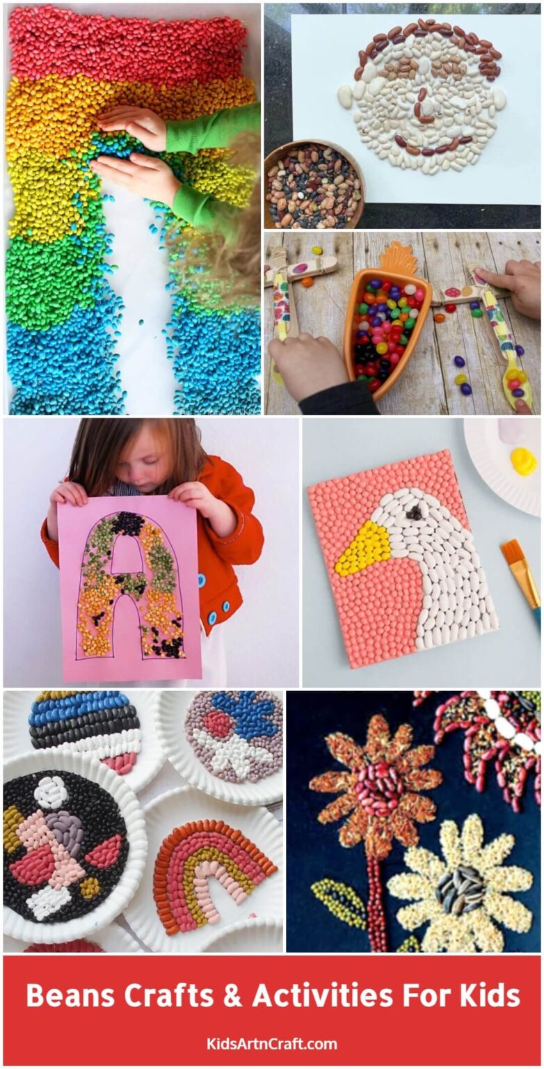 Beans Crafts & Activities for Kids - Kids Art & Craft