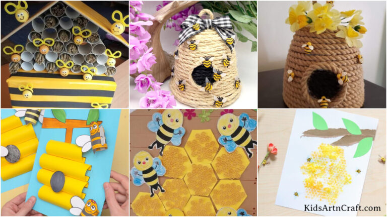 Beehive Craft Ideas For Kids - Kids Art & Craft