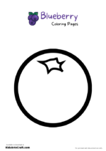 Blueberry Coloring Pages For Kids – Free Printables - Kids Art & Craft