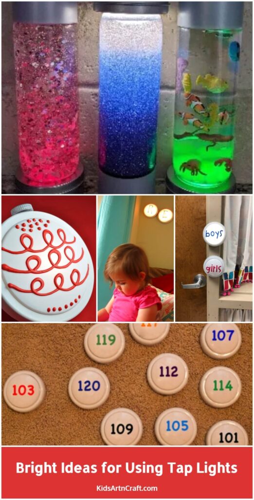 Bright Ideas for Using Tap Lights in the Classroom - Kids Art & Craft