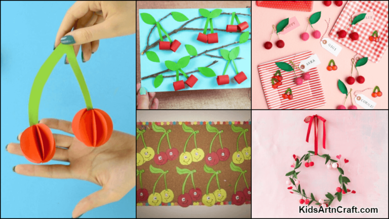 Cherry Crafts & Activities for Kids - Kids Art & Craft