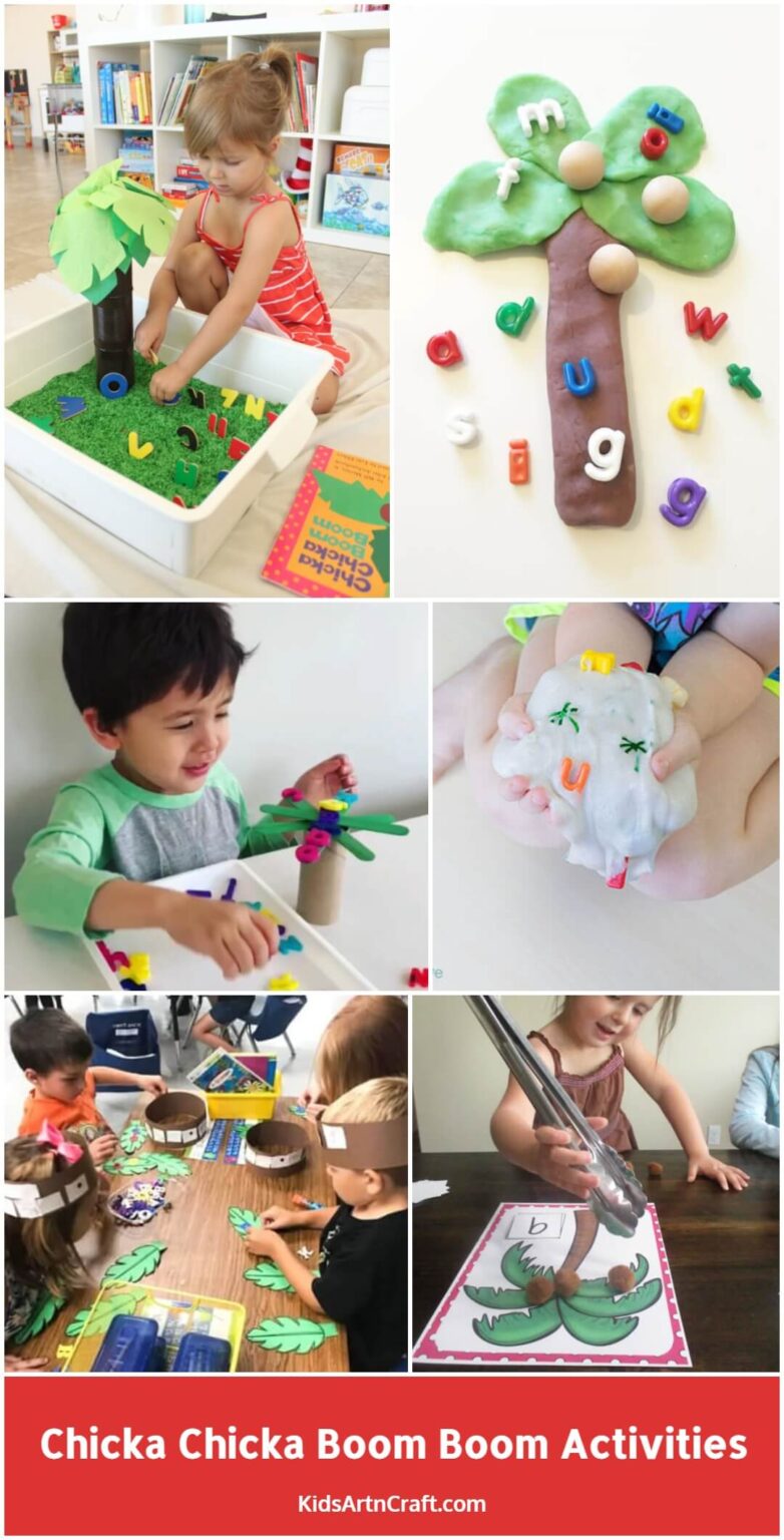 Chicka Chicka Boom Boom Activities For Kids - Kids Art & Craft